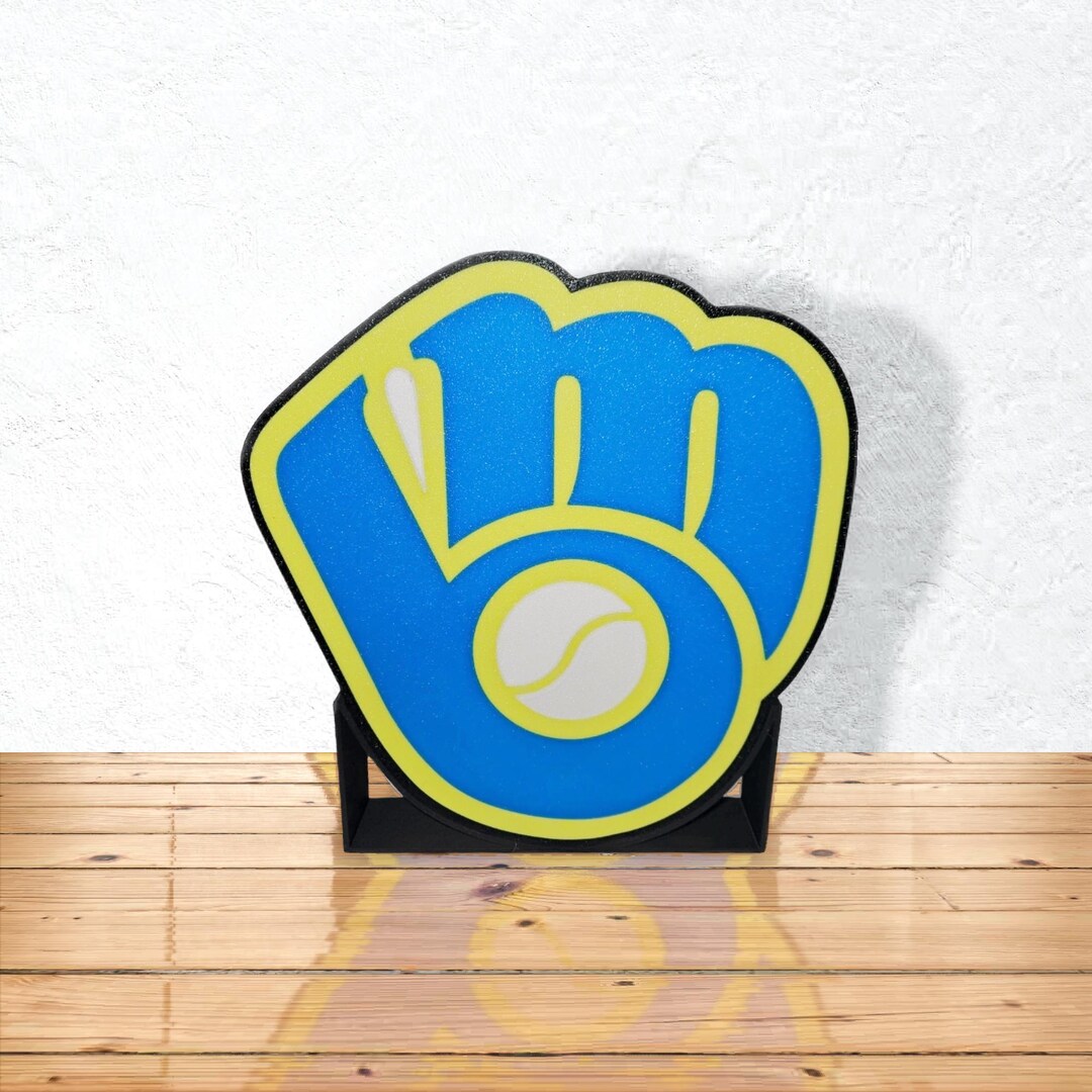 Milwaukee Brewers LED Sign - Etsy
