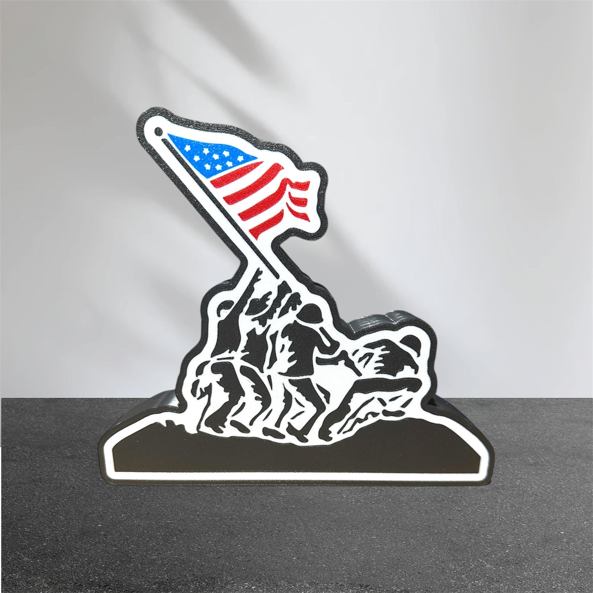 Iwo Jima LED Sign - Etsy