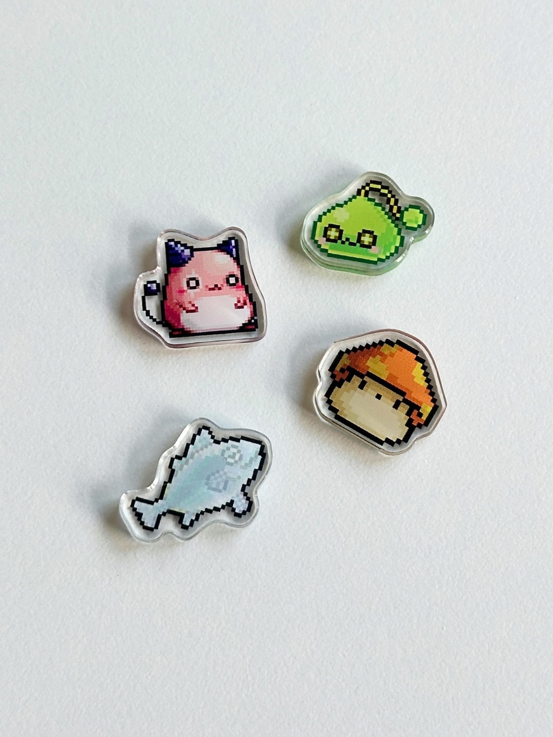 Maplestory Character Items Fillable Keychain Charms - Etsy
