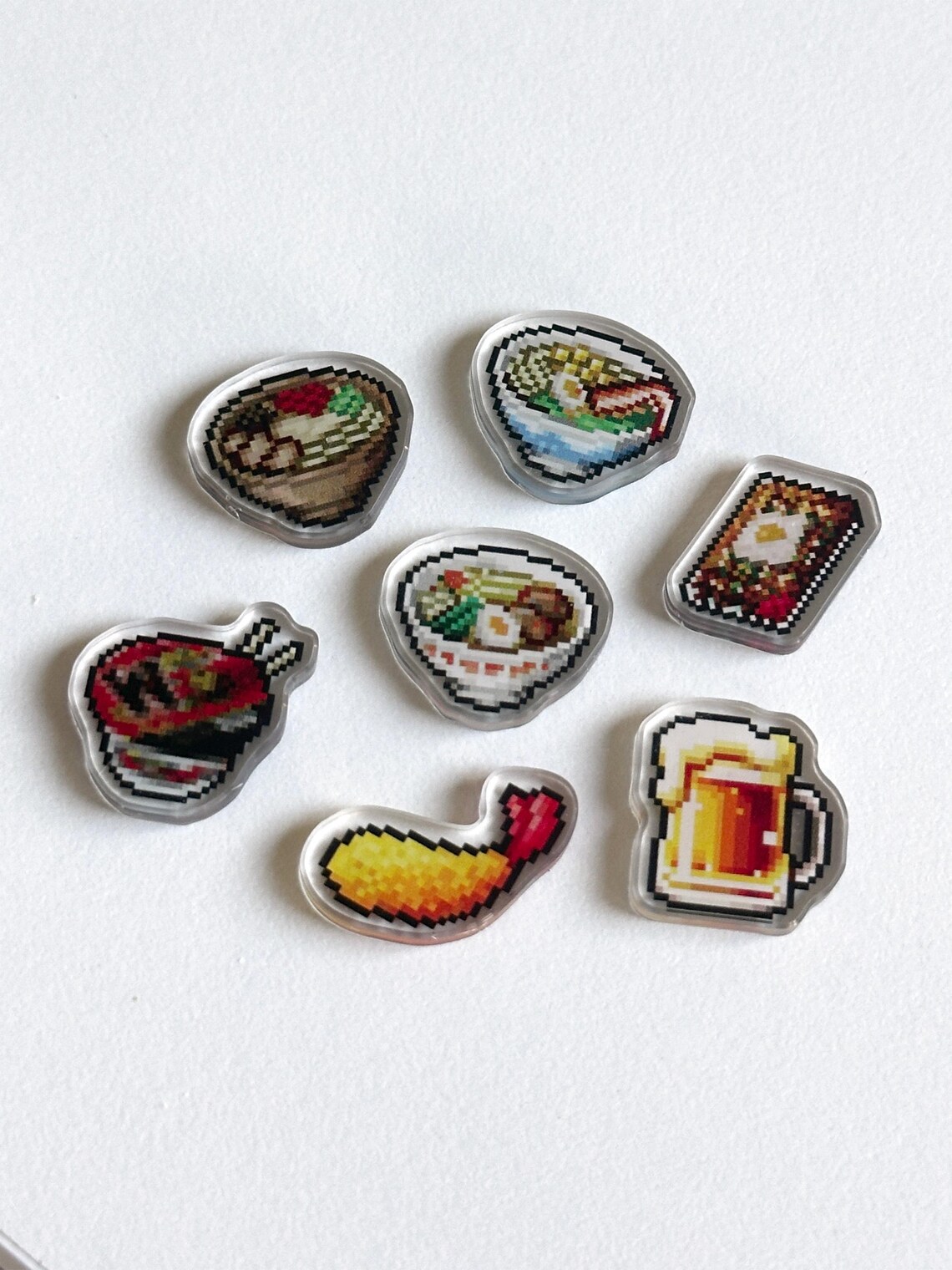Maplestory Ramen Items Fillable Keychain Shaker Charms - Etsy