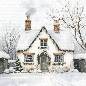 Christmas Card Clipart | 10 High Quality Jpgs | Digital Download | Junk ...