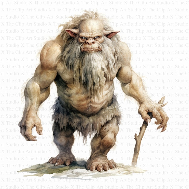 Trolls Clipart | 10 High Quality Jpgs | Digital Download | Paper Craft ...