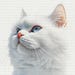 White Cats Clipart | 10 High Quality Jpgs | Digital Download | Nursery ...