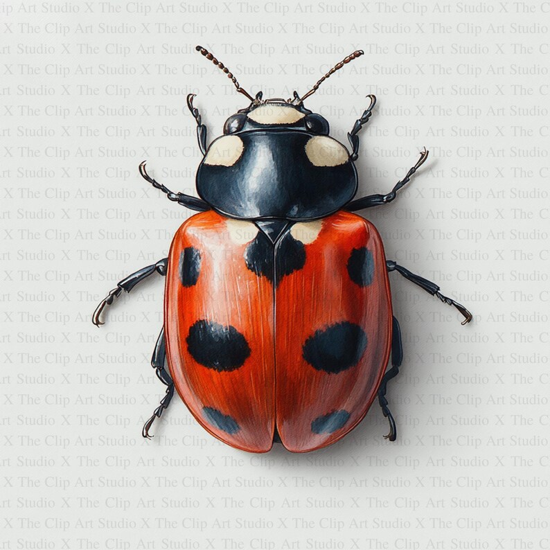 Ladybugs Clipart | 10 High Quality Jpgs | Digital Download | Nursery ...
