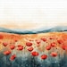 Sunset Poppy Fields Clipart | 10 High Quality Jpgs | Digital Download ...