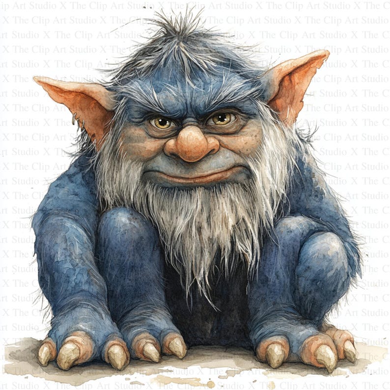 Trolls Clipart | 10 High Quality Jpgs | Digital Download | Paper Craft ...