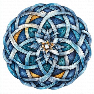 Celtic Mandala Clipart | 10 High Quality Jpgs | Digital Download ...