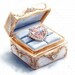 Engagement Ring Box Clipart | 10 High Quality JPG | Digital Download ...