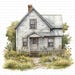 Farmhouse Clipart | 10 High Quality Jpgs | Digital Download | Mixed ...