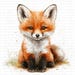 Baby Fox Clipart | 10 High Quality Jpgs | Digital Download | Card ...