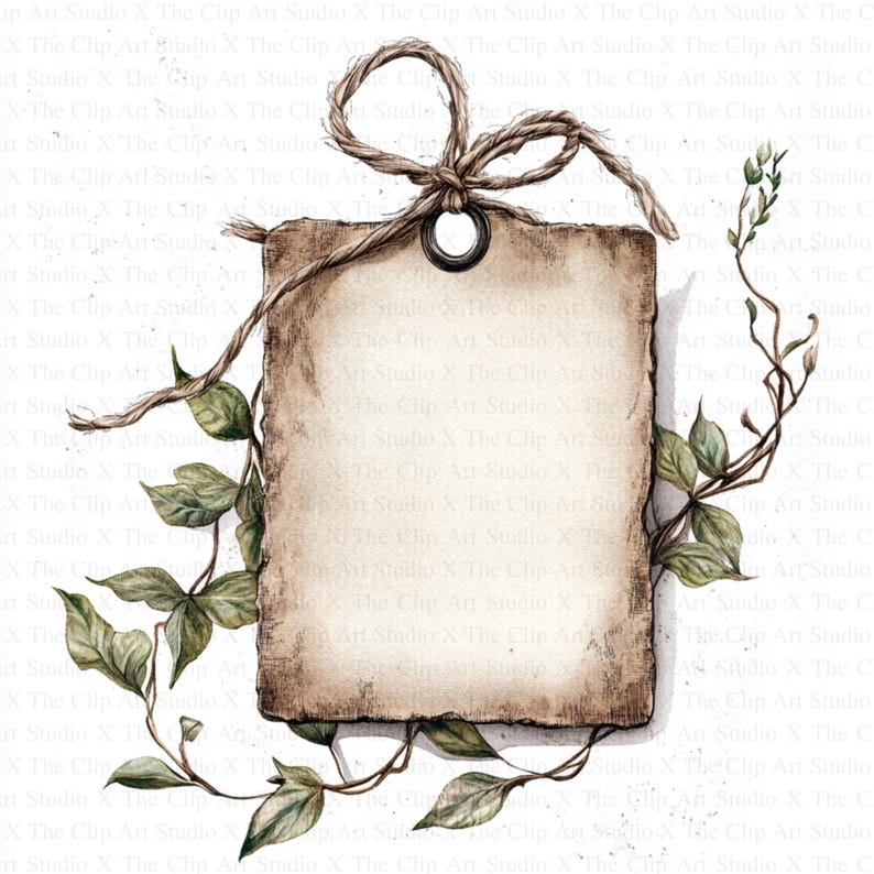 Vintage Labels Clipart | 10 High Quality JPG | Digital Download | Paper ...