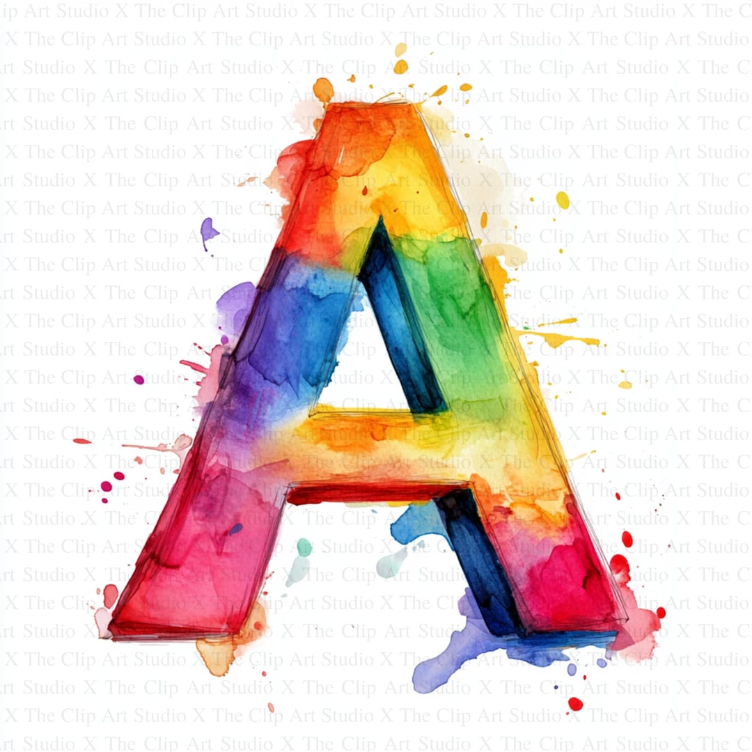 Letter A Clipart | 10 High Quality Jpgs | Digital Download | Nursery ...