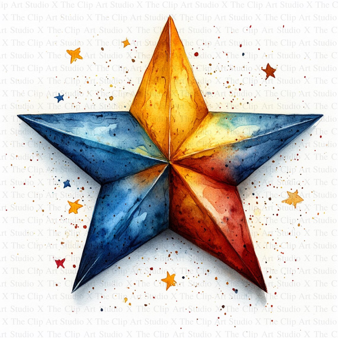 Star Clipart | 10 High Quality Jpgs | Digital Download | Card Making ...