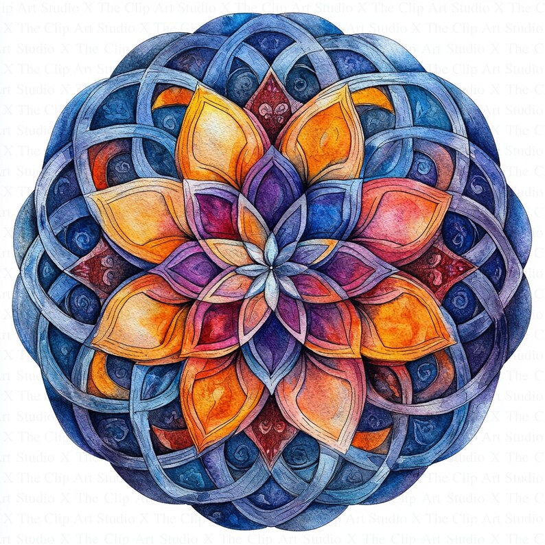 Celtic Mandala Clipart | 10 High Quality Jpgs | Digital Download ...