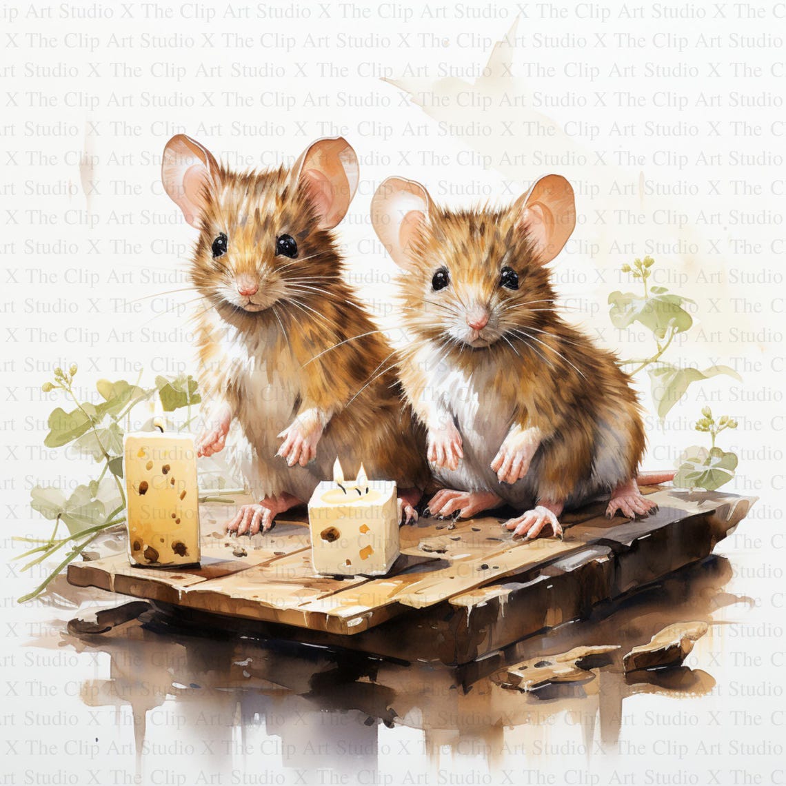 Mice Family Party Clipart | 10 High Quality JPG | Digital Download ...