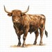 Bull Clipart | 10 High Quality Jpgs | Instant Digital Download ...