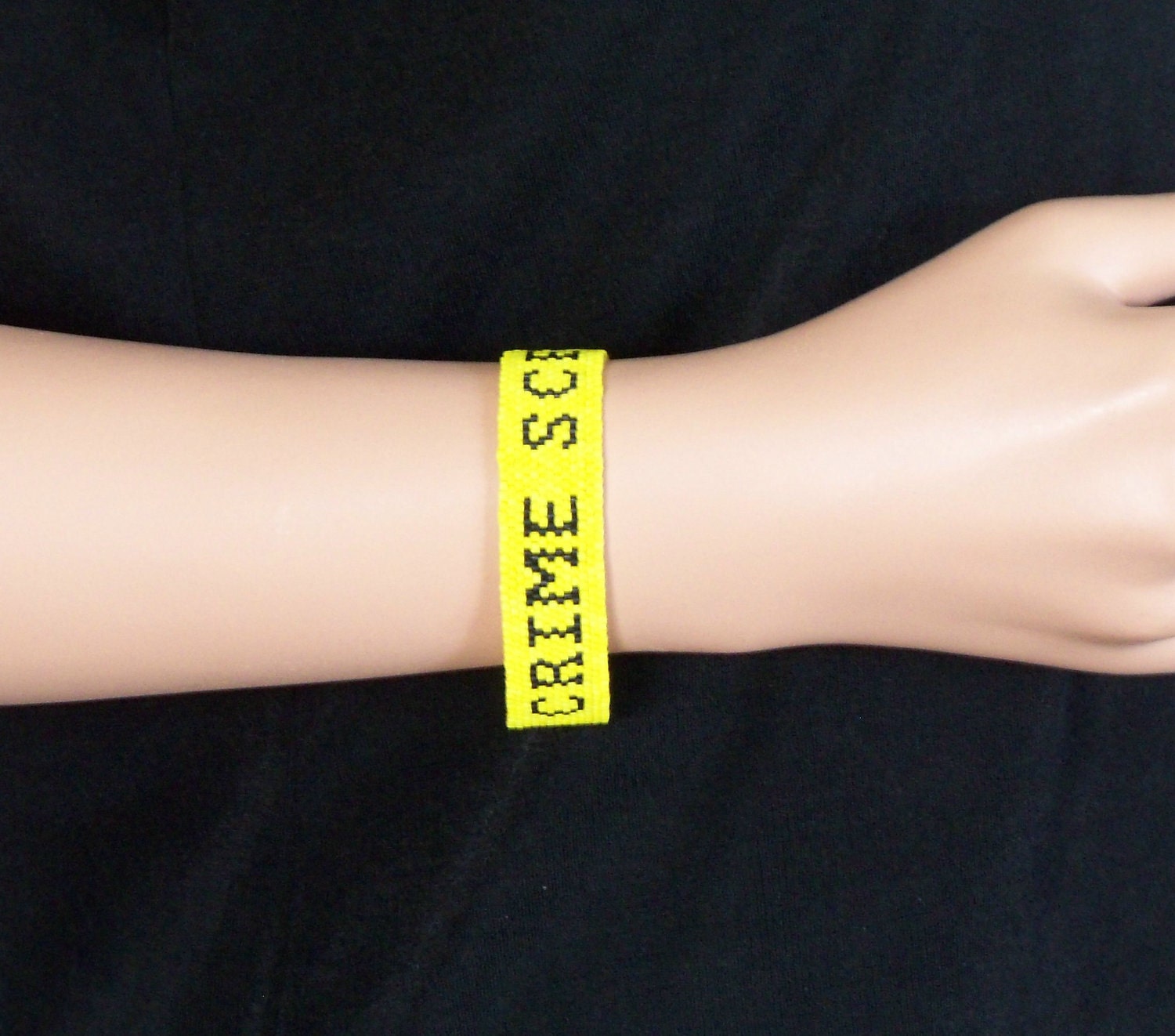 Crime Scene Bracelet - Etsy