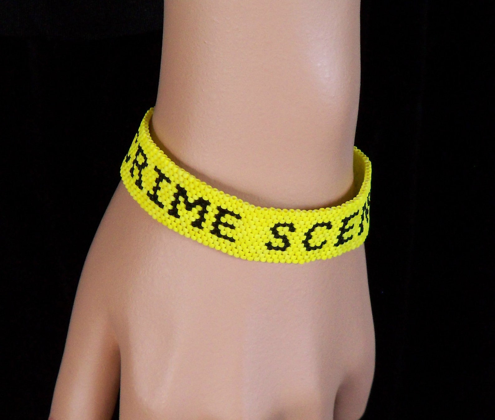 Crime Scene Bracelet - Etsy