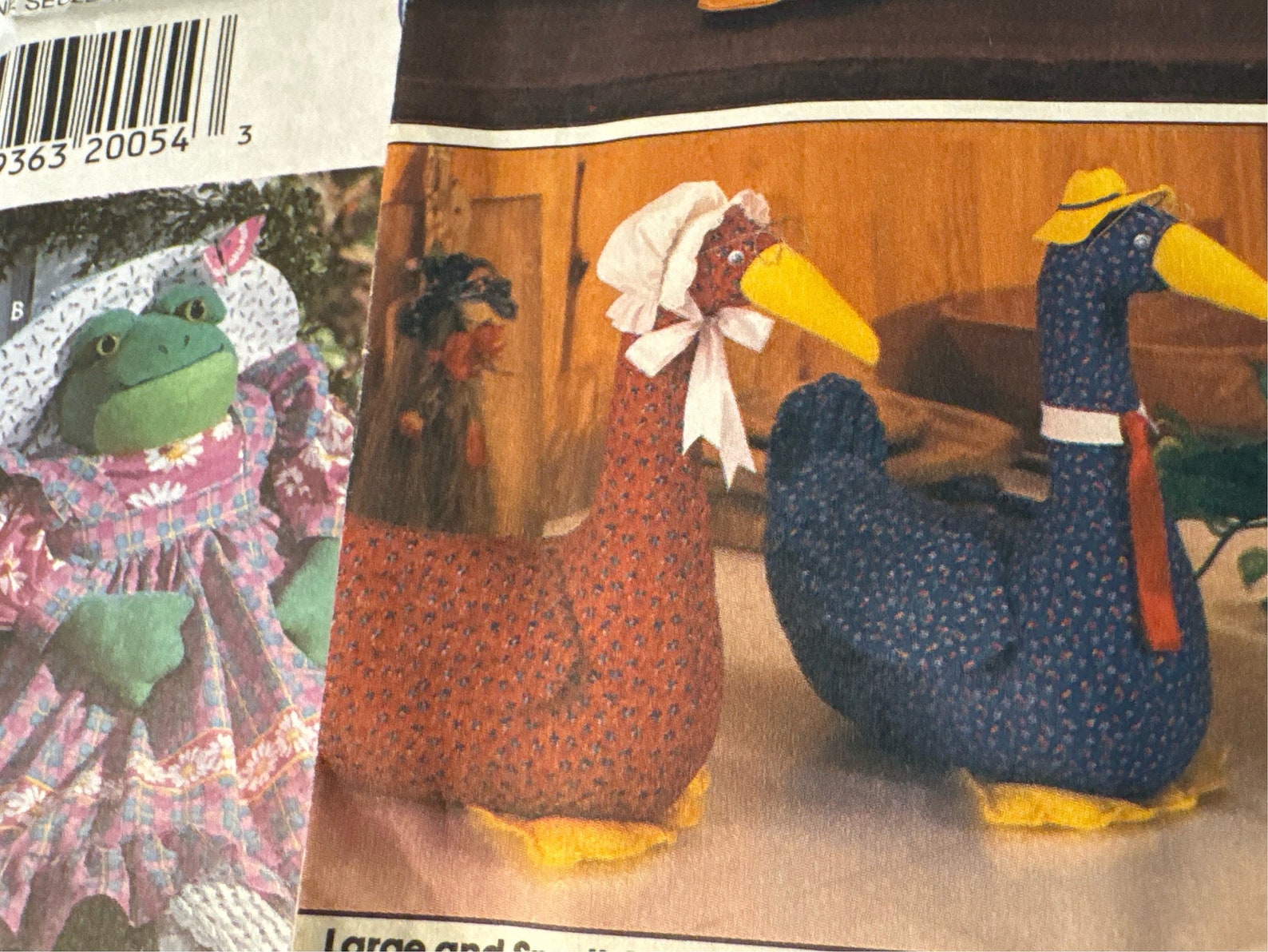 Frog People, Geese and Roosters: Simplicity 6721, Mccalls 3699 ...