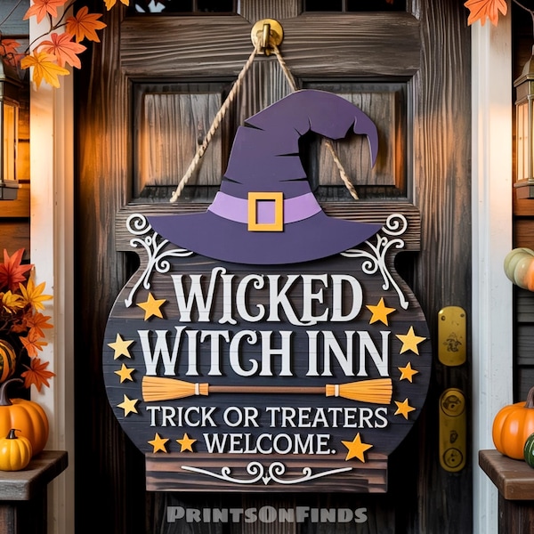 Wicked Door Decor - Etsy