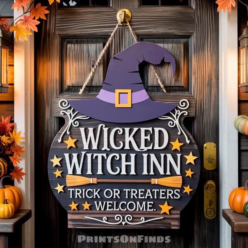 Wicked Door Decor - Etsy