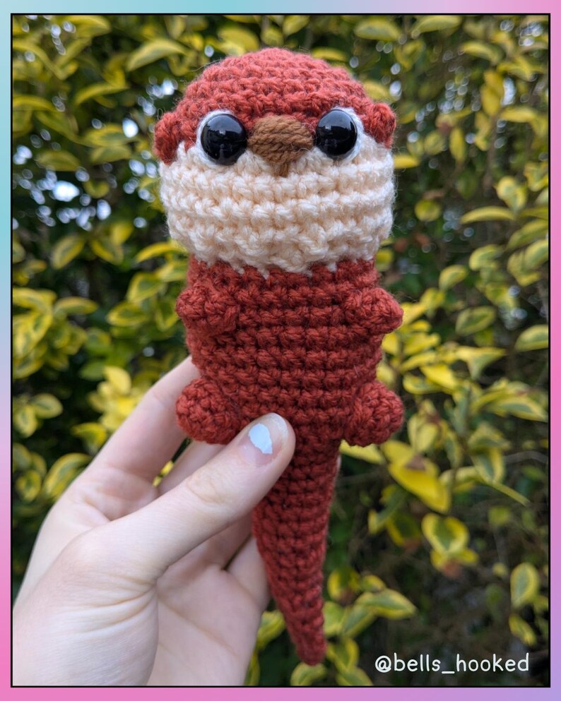 Olive the Otter Crochet Pattern - Etsy