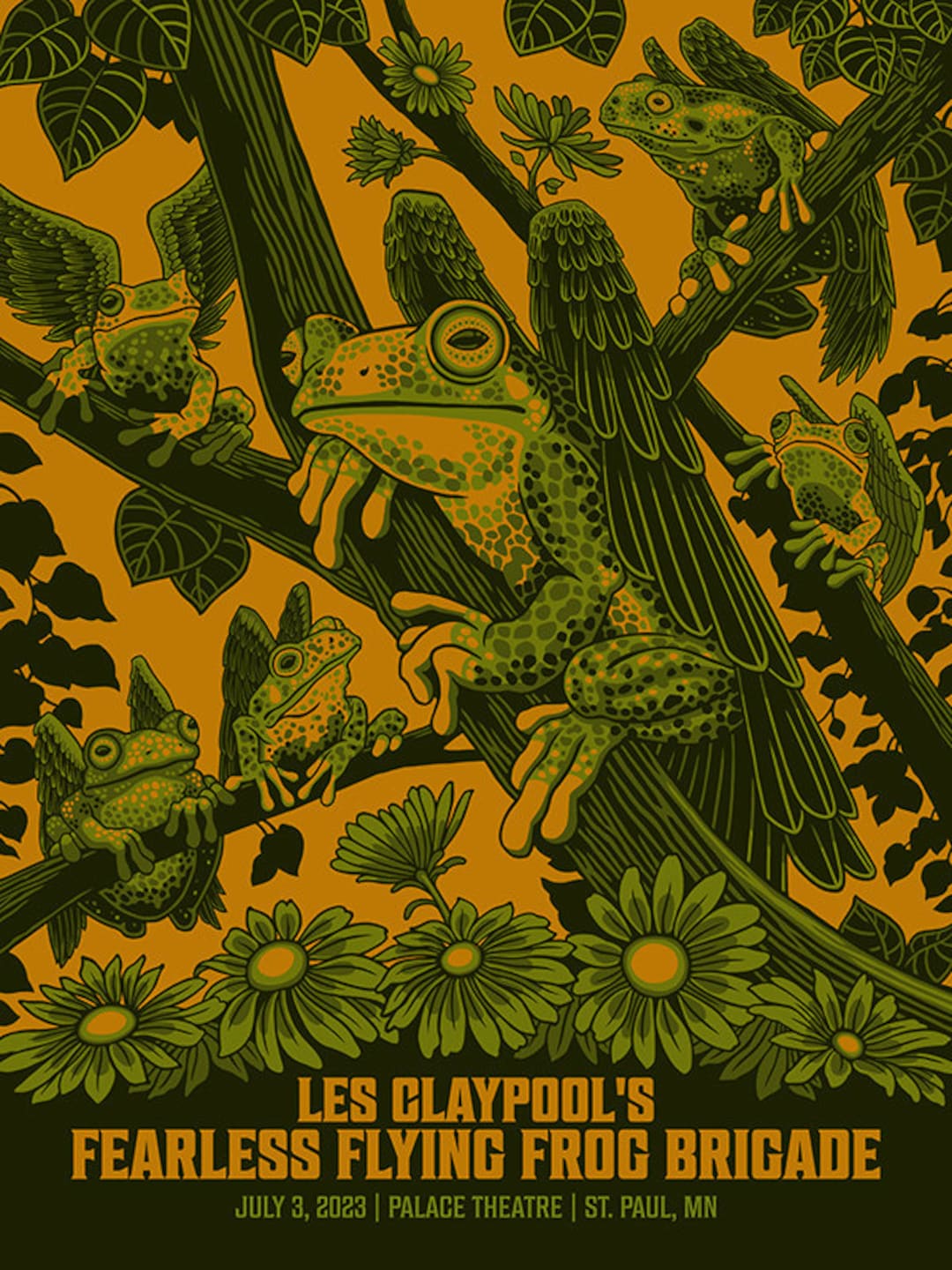 Les Claypool's Fearless Flying Frog Brigade | 7.3.23 St. Paul, MN ...