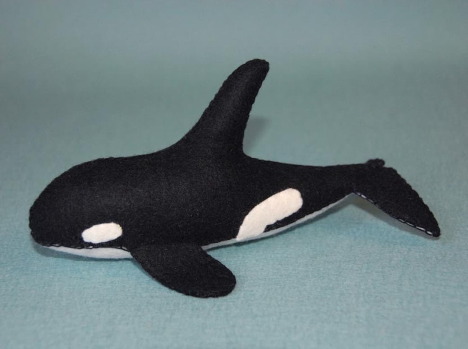 Felt Orca/ Killer Whale Pattern PDF Ocean Seaside Felt Toy | Etsy