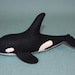 Felt Orca/ Killer Whale Pattern PDF, Ocean, Seaside, Felt Toy ...