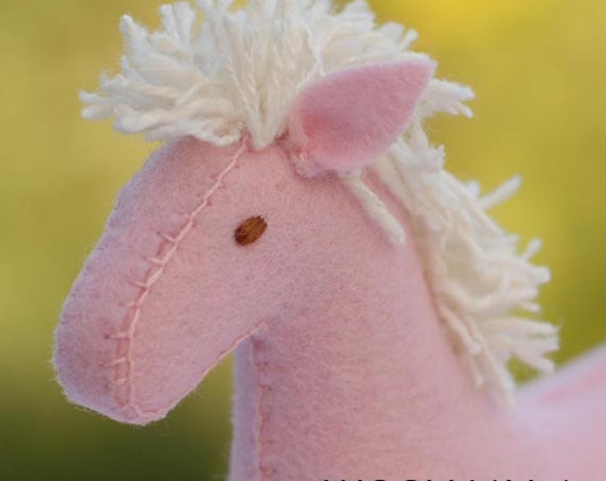Felt Horse Pattern PDF - New and Improved, Instant Download - Etsy