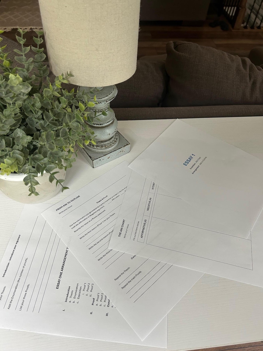 CC Challenge A - LTW Worksheets, Outline, & Template - Etsy