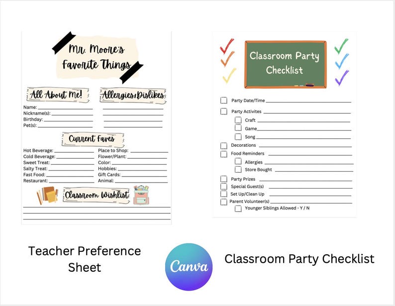 Editable PTO/A Room Parent Flyer - Introduction, Volunteer Sign Up ...