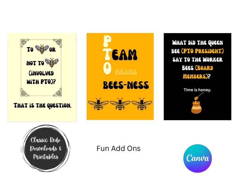 Editable PTO/PTA Bulletin Board - Back to School - School Information ...