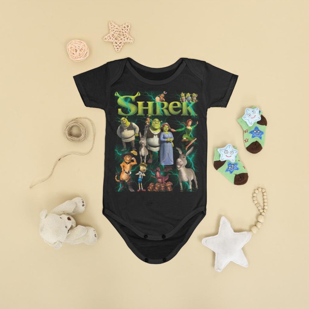 Shrek Custom Tee - Etsy