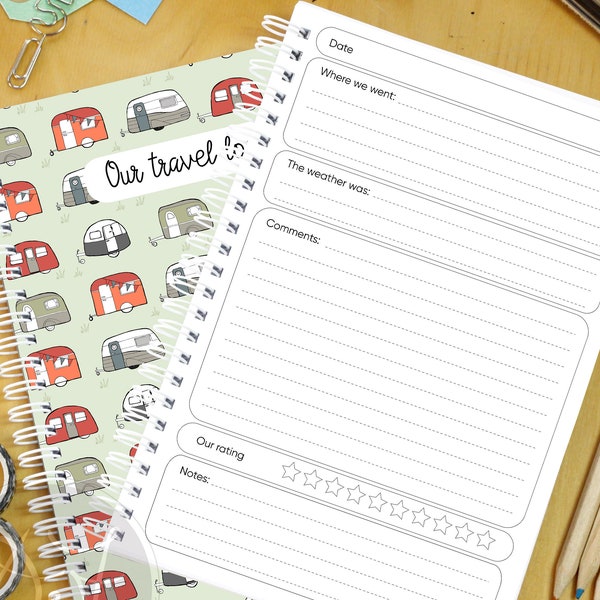 Personalised Caravan Log Book - Etsy UK