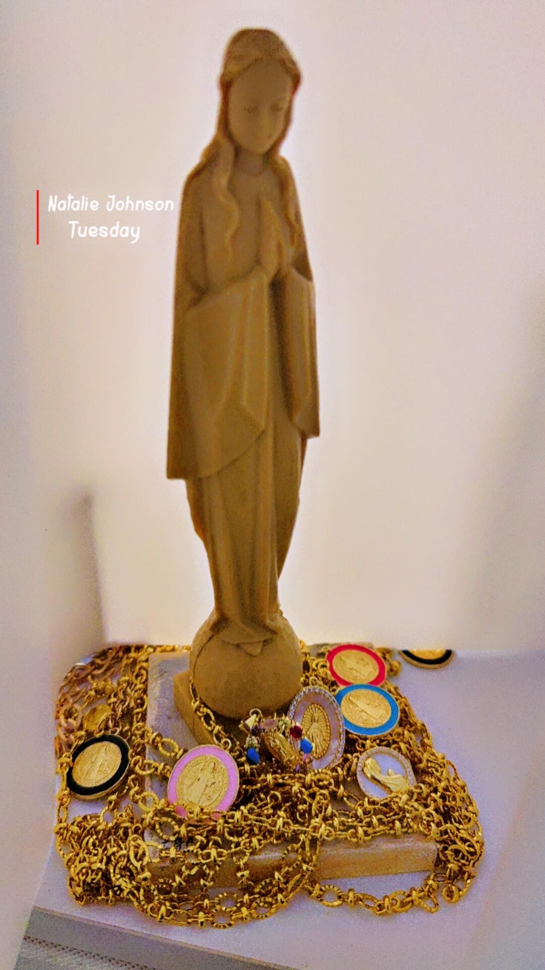 Virgin Mary Charm Lot , Virgin Mary Charms . Gold Plated Charms ...