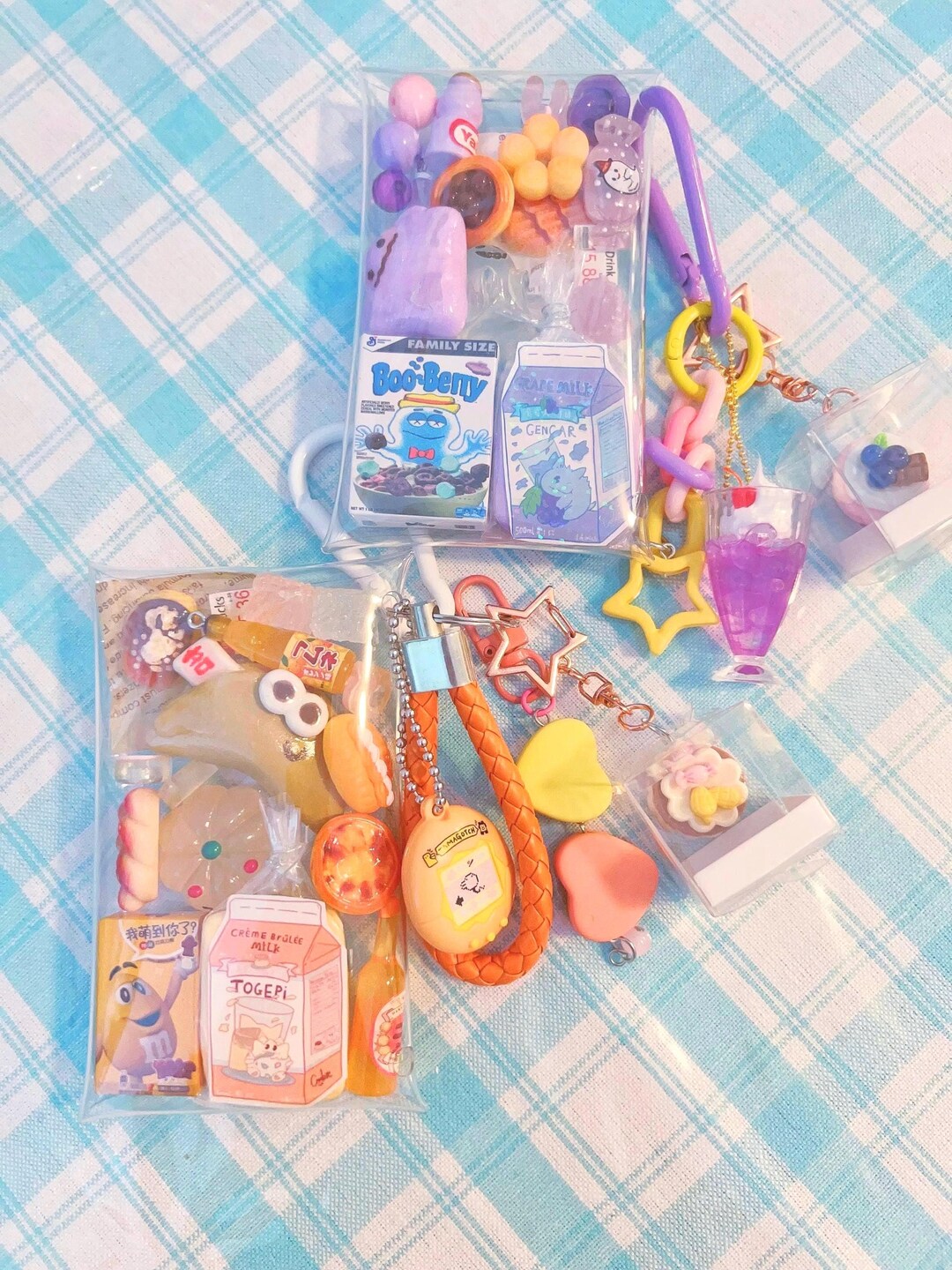 Fall & Halloween Miniature Gacha Pouch - Handmade Miniature Food ...