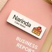 Custom Name Badge, Cafe Job ID Tag for Catering and Baristas - Etsy