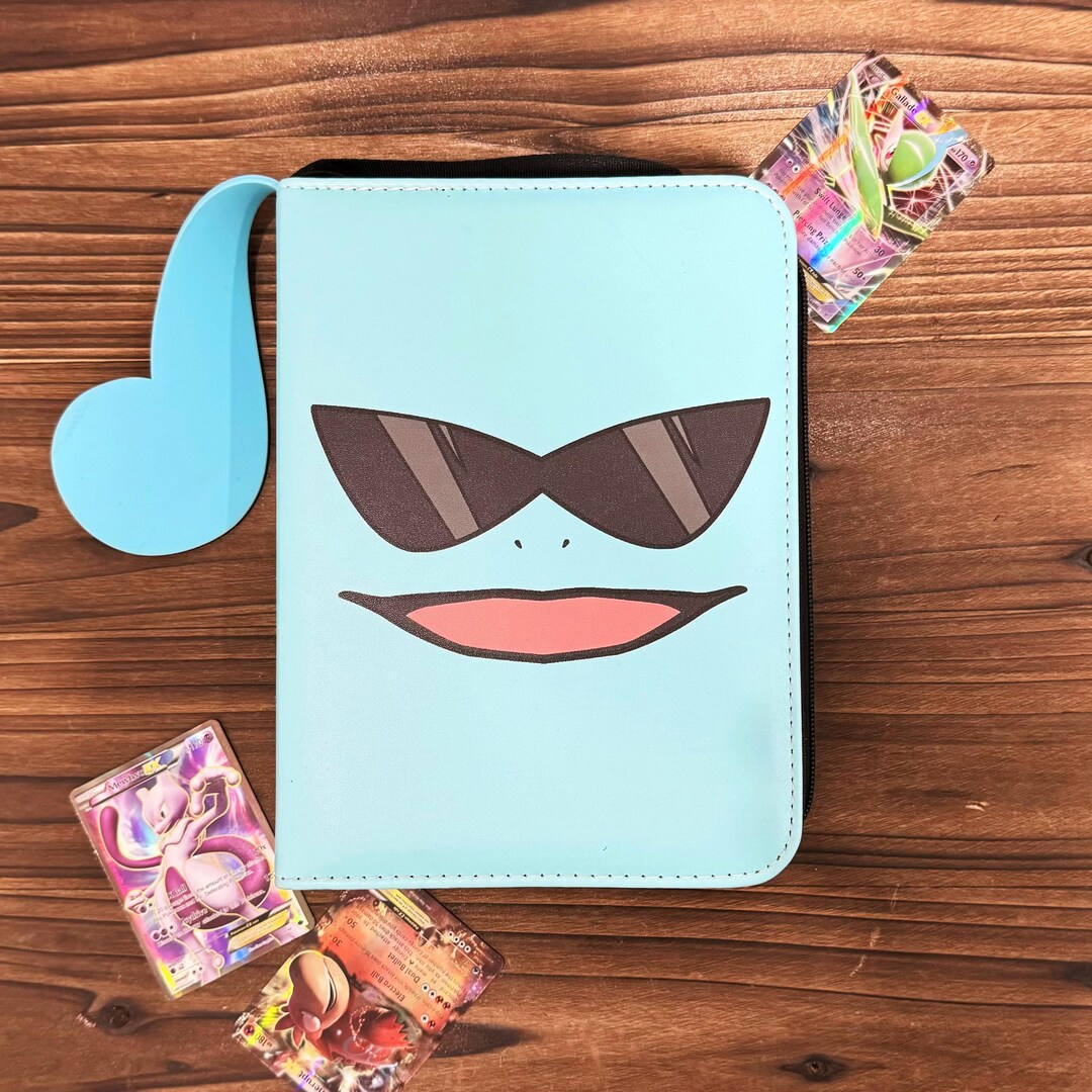 Card Binder for Nintendo TCG Cards With 4 Pockets Fits 400 Cards ...