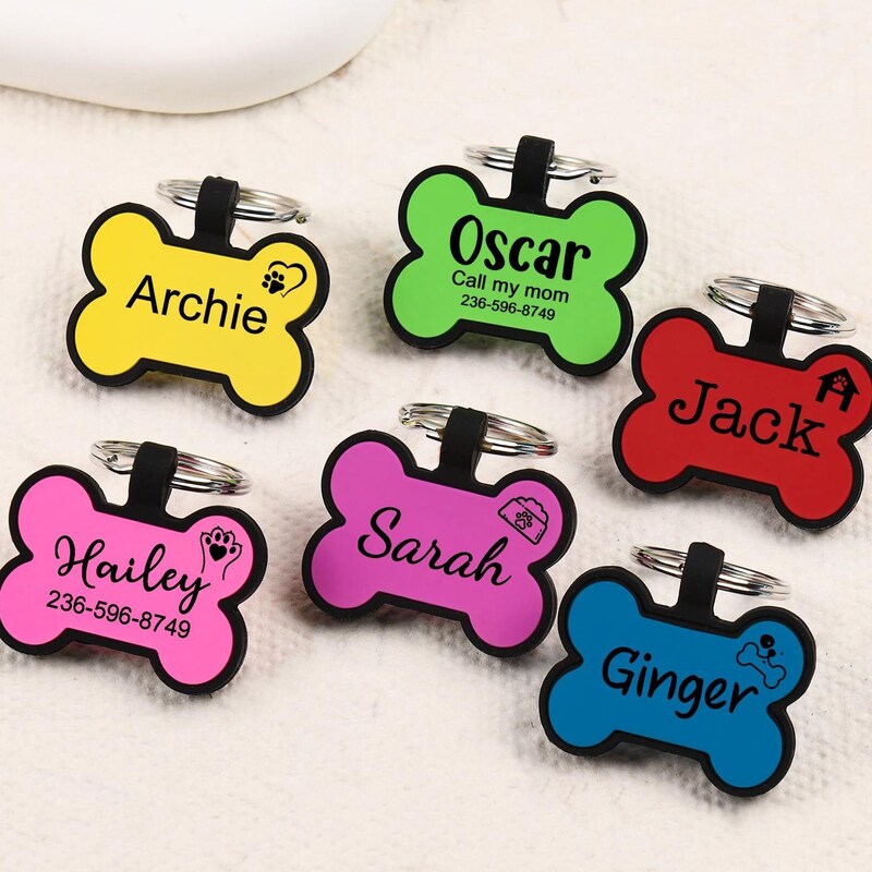 Small Dog Tag - Etsy