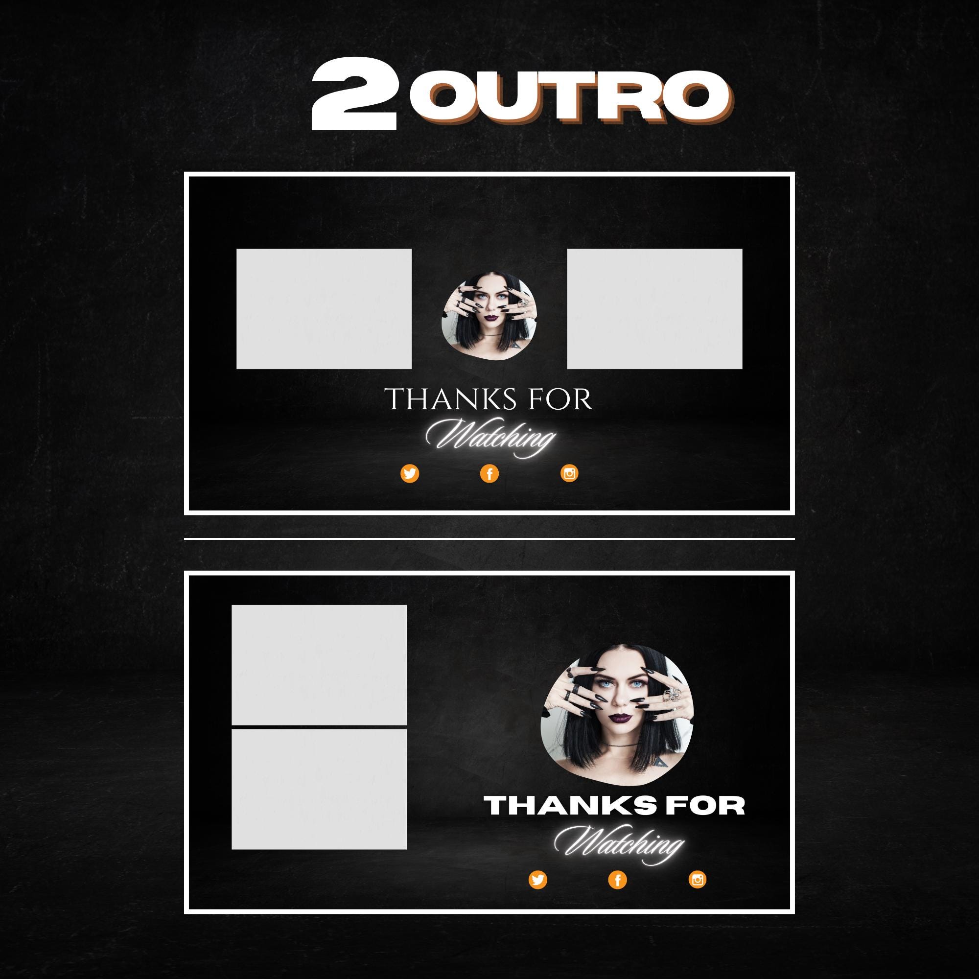 Youtube Channel Kit Spooktober Branding Kit With Banner, Intro, Outro ...