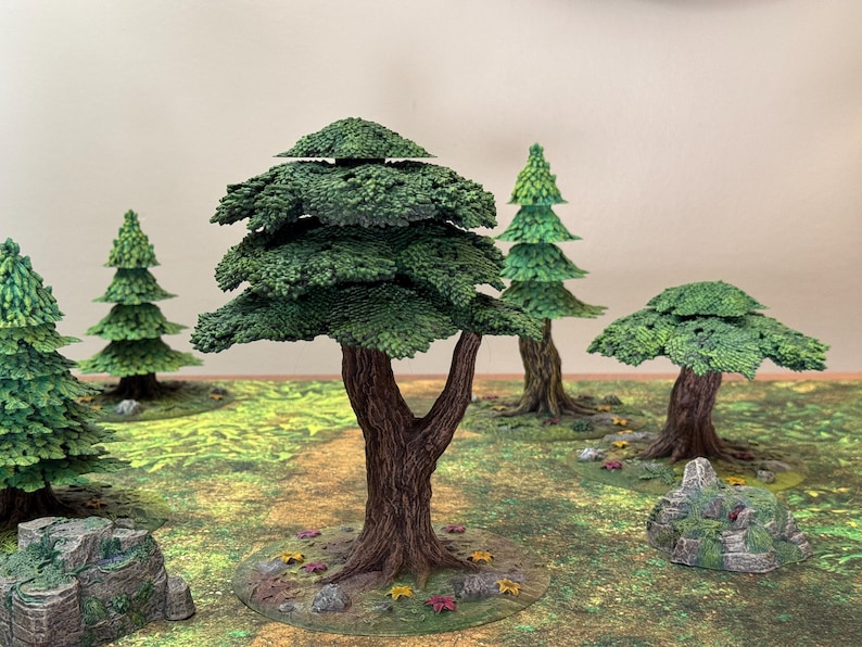 Modular Trees for Tabletop Games — Modular Trees Collection by Fat ...