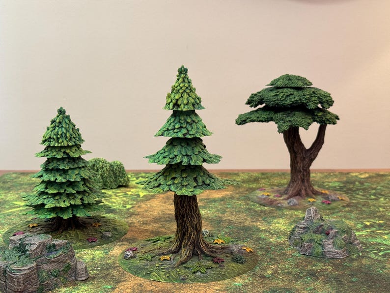 Modular Trees for Tabletop Games — Modular Trees Collection by Fat ...