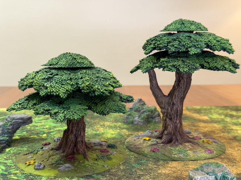 Modular Trees for Tabletop Games — Modular Trees Collection by Fat Dragon Games - Etsy Australia