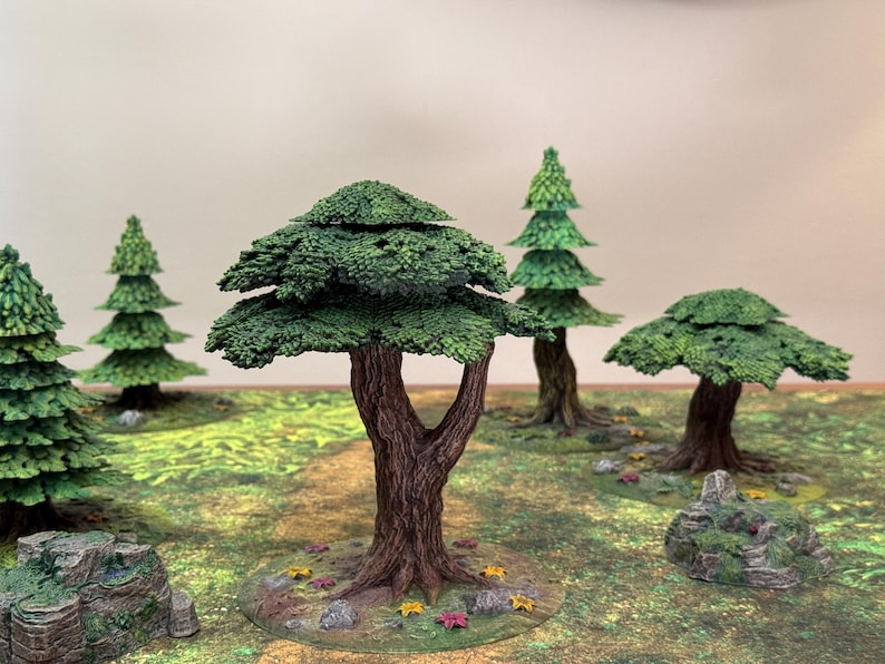 Modular Trees for Tabletop Games — Modular Trees Collection by Fat ...