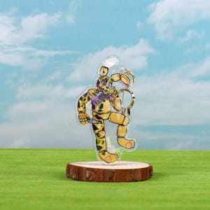 FNAF Movie Yellow Rabbit/spring Bonnie Double Sided Acrylic Keychain - Etsy