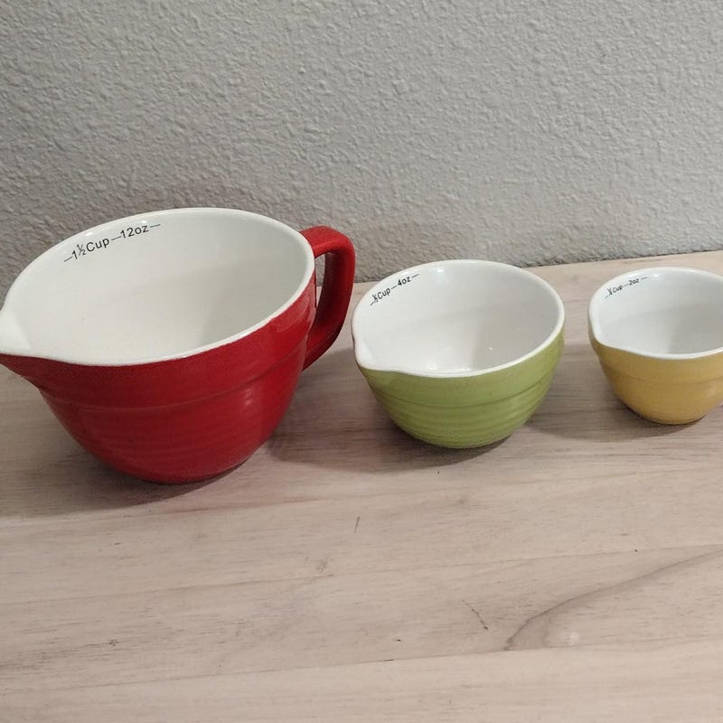 Ceramic Measuring Spoons - Etsy