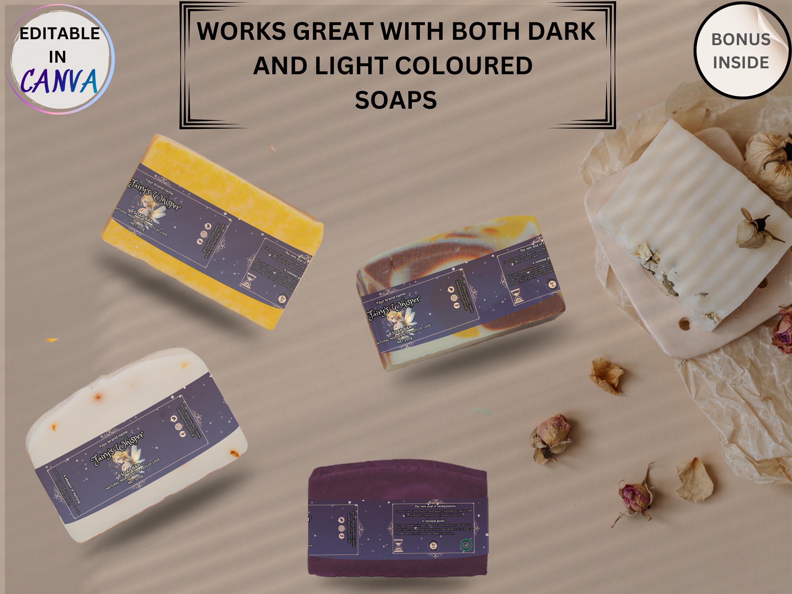 Soap Label, Skincare Labels ,cosmetic Labels, Product Labels, Body ...