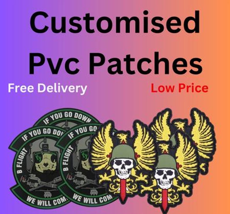Custom PVC Patches,3d Patches, Custom Patch, Military Patch, PVC, Fast Turnaround Time, Tactical ...
