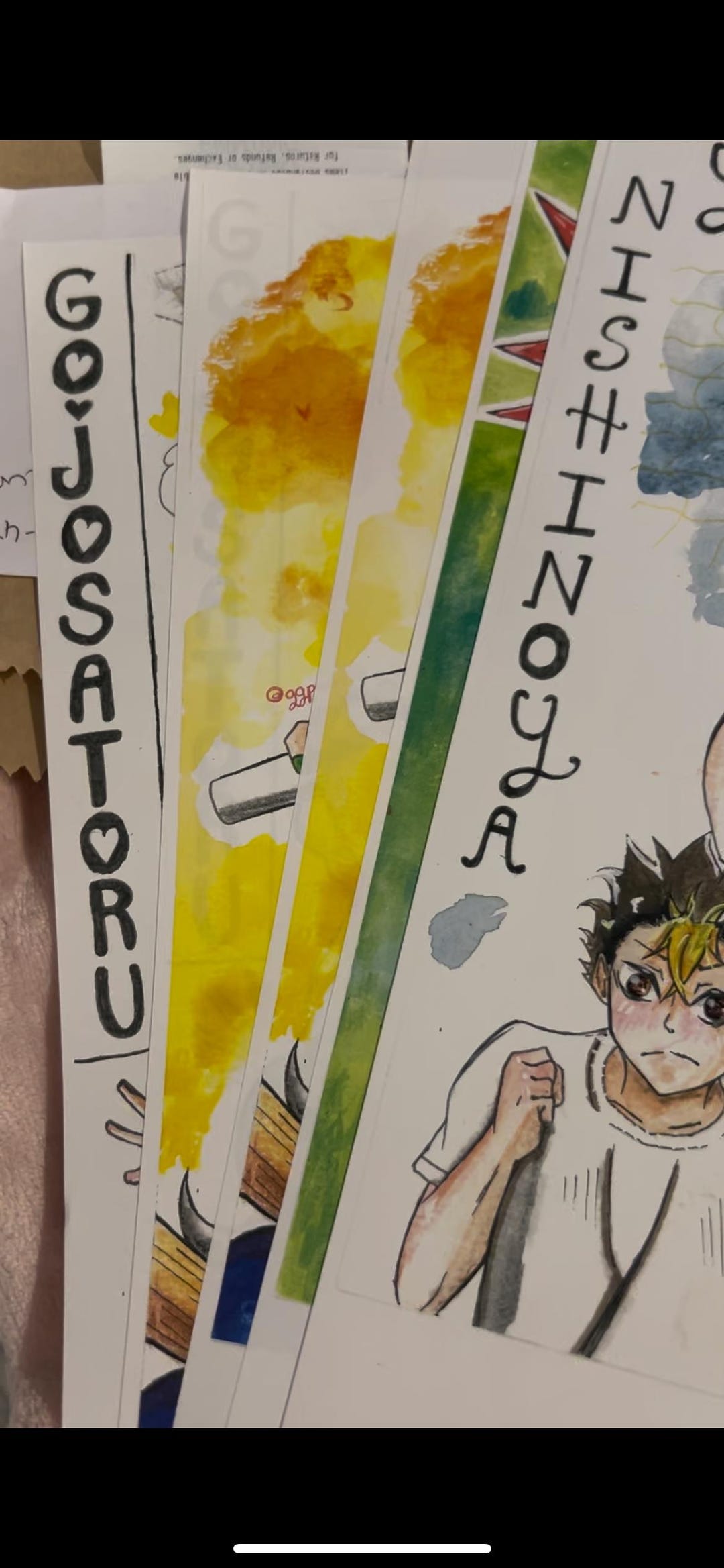 Prints, Bakugo, Gojo, Mitsuri, Noya, Tengin. Choose What Print You Want ...